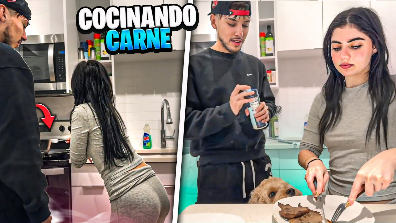 COCINANDO CARNE CON MAGGIE POR PRIMERA VEZ 🍴🍴 me decepciona* 😞 | Samulx ...