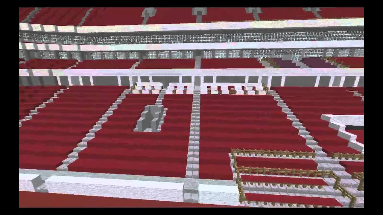 Minecraft - Stadium - Emirates Stadium (Arsenal) - YouTube