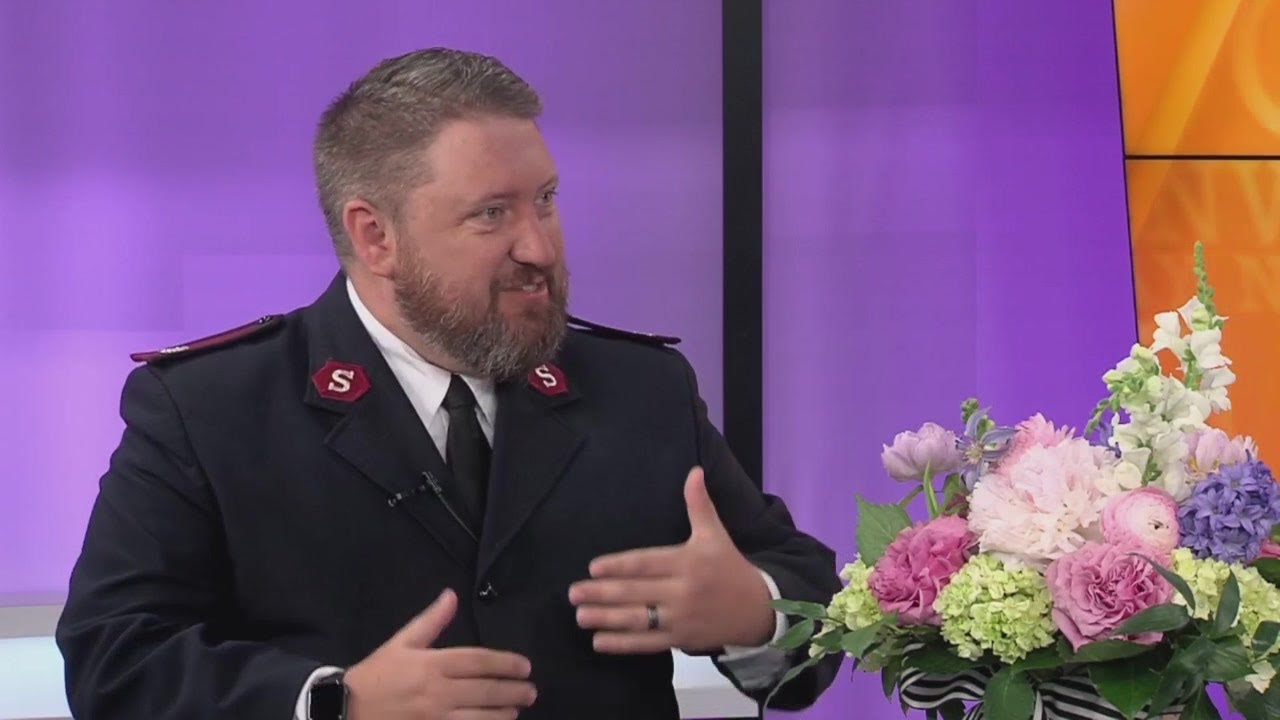 Giving back during National Salvation Army Week - YouTube