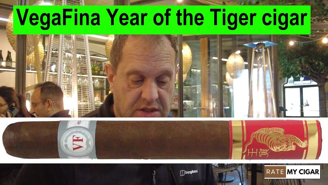 VegaFina Year of the Tiger cigar review 2022 - YouTube