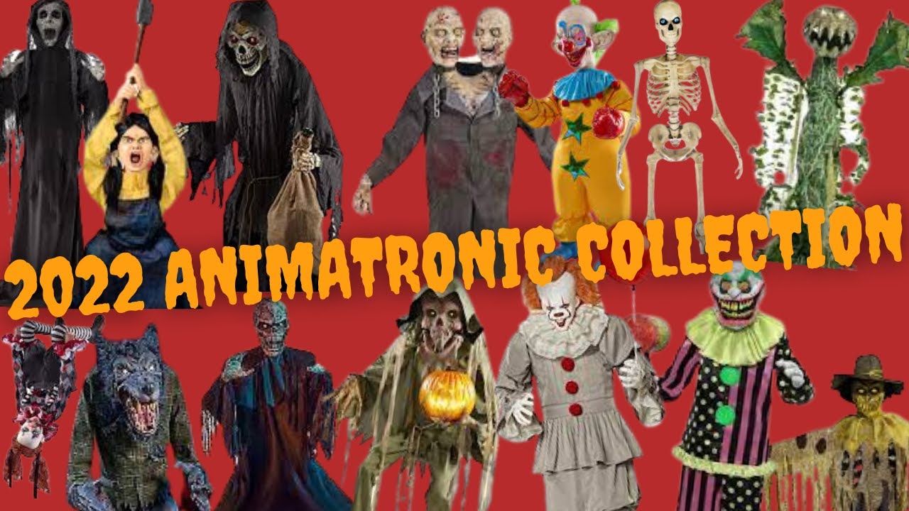 My ENTIRE 2022 animatronic COLLECTION!!! | 100 subscriber special - YouTube