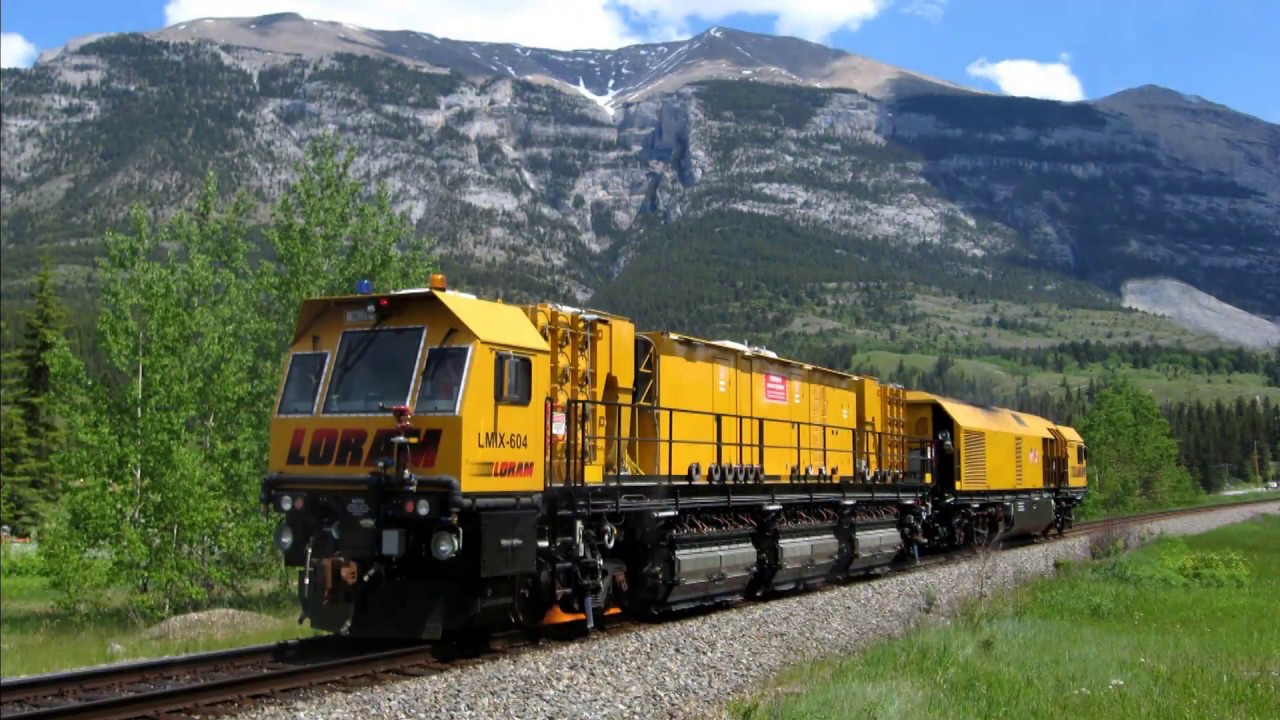 Loram Speciality Grinder RGS - YouTube