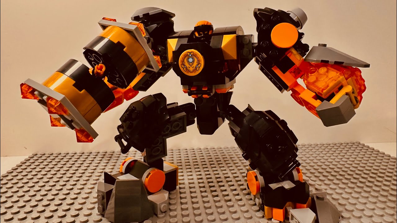 LEGO Ninjago: Dragons Rising - Cole’s Elemental Mech Transformation ...