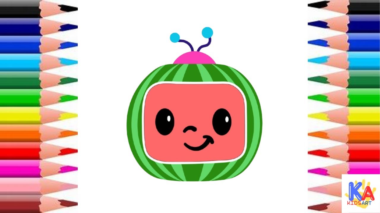 COCOMELON DRAWING AND COLORING FOR KIDS / PAINTING AND COLORING - YouTube