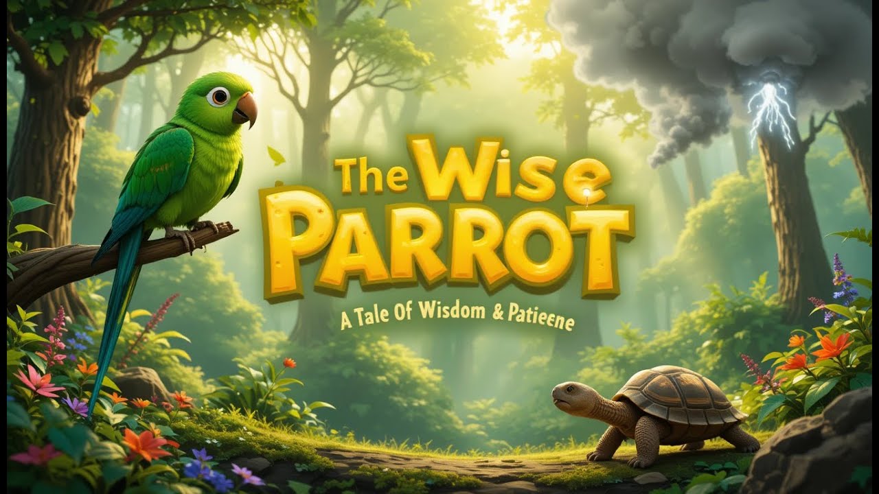 The Wise Parrot’s Lesson | Moral Story for Kids and Adults - YouTube