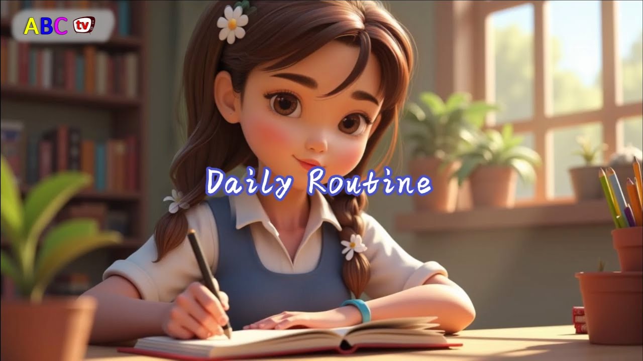 Daily Routine - Kids Story - YouTube