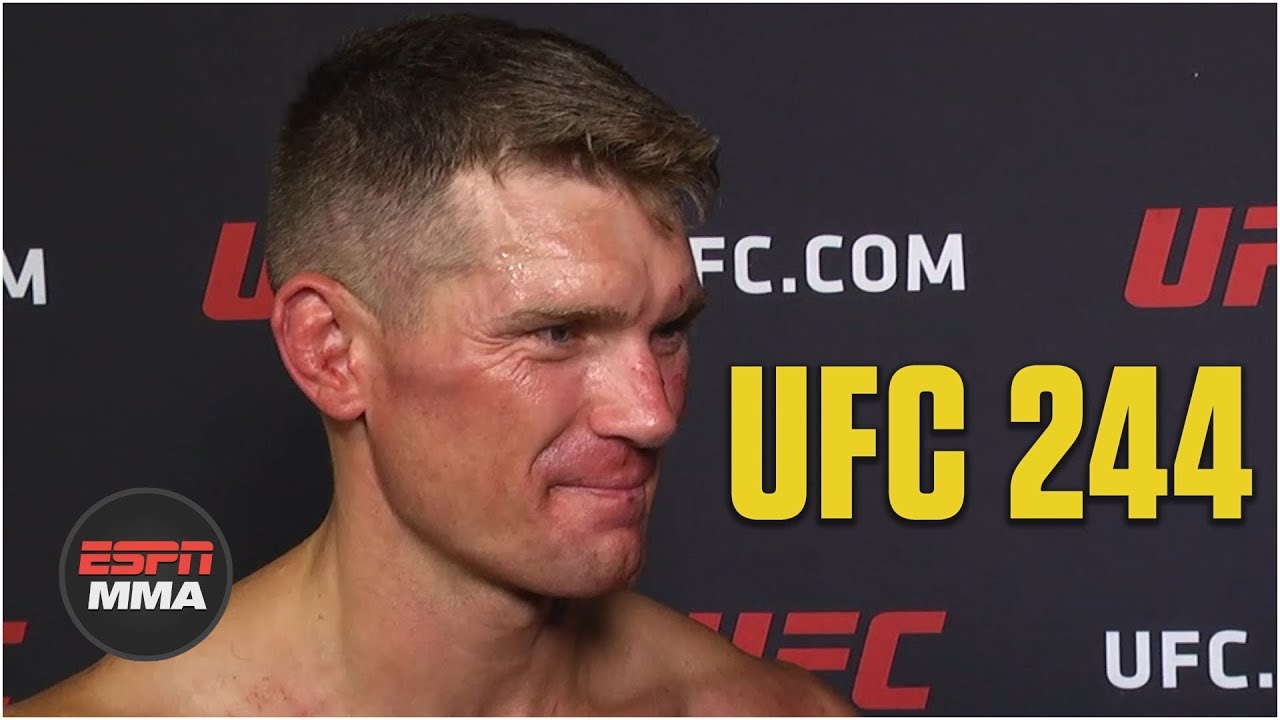 Stephen "Wonderboy" Thompson talks win over Vicente Luque | UFC 244 ...