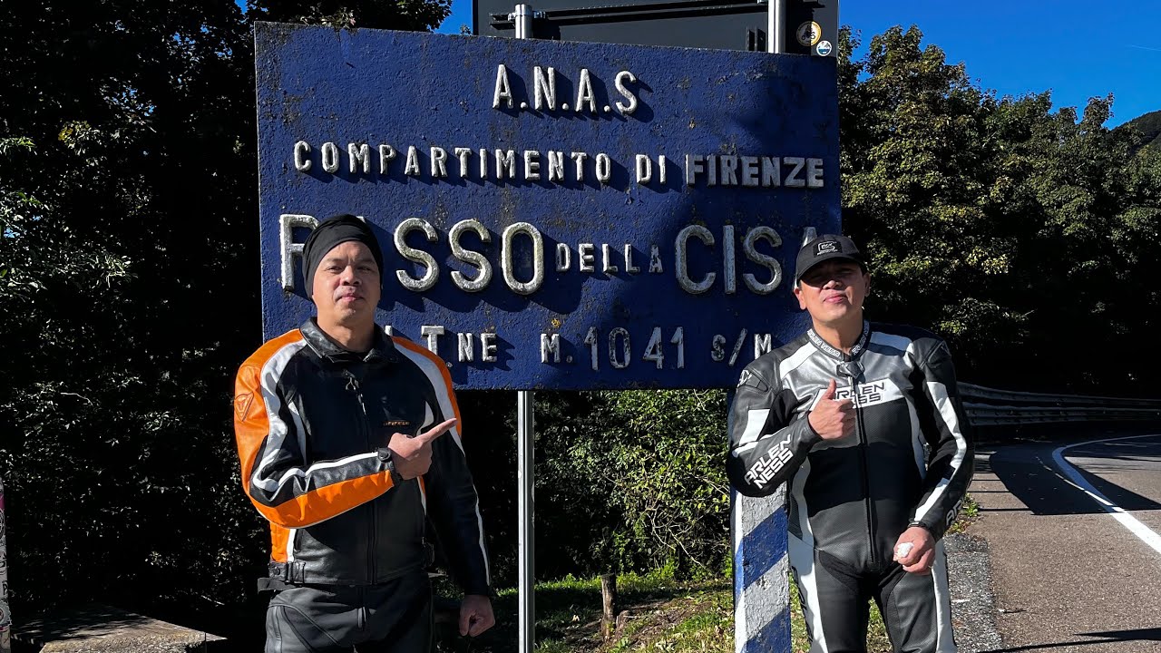 Passo della Cisa isa sa mga paboritong puntahan ng mga bikers - YouTube