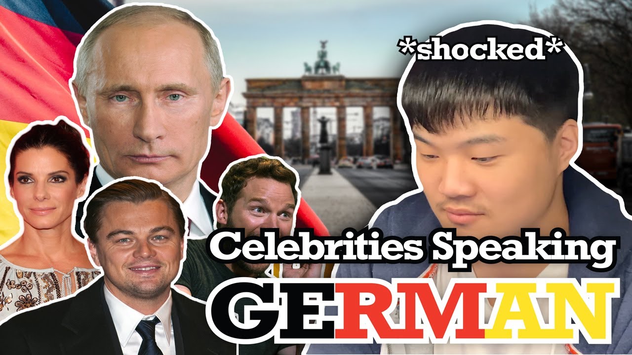 GERMAN REACTS TO CELEBRITIES SPEAKING GERMAN | BadJohn Reacts ...