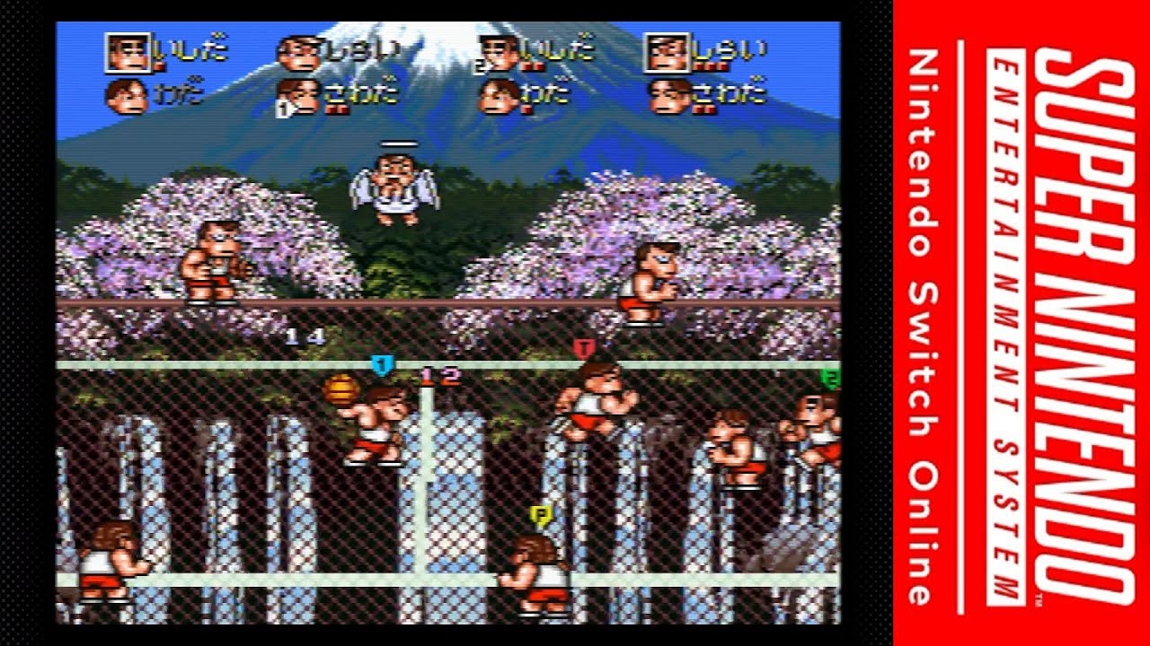 SNES Switch Online - Kunio-kun no Dodgeball: 2-Player Online Match ...