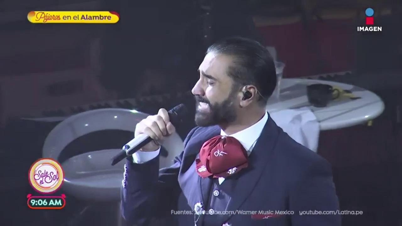 ¡Guapísimo Alejandro Fernández con su nuevo look! - YouTube