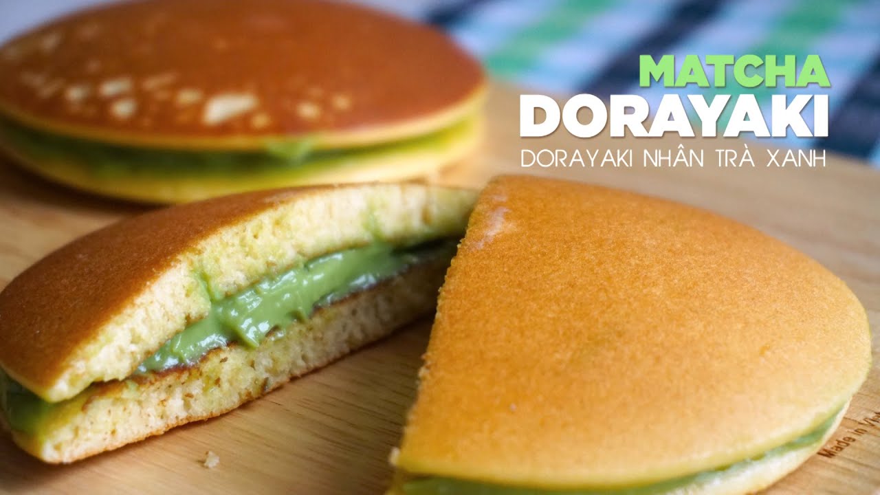 Matcha Dorayaki - Dorayaki Trà Xanh Matcha | Bakez - Baking Tutorials ...