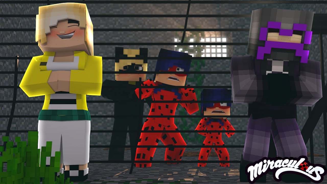 Minecraft: A LADYBUG FOI PRESA! - MIRACULOUS AS AVENTURAS DE LADYBUG ...