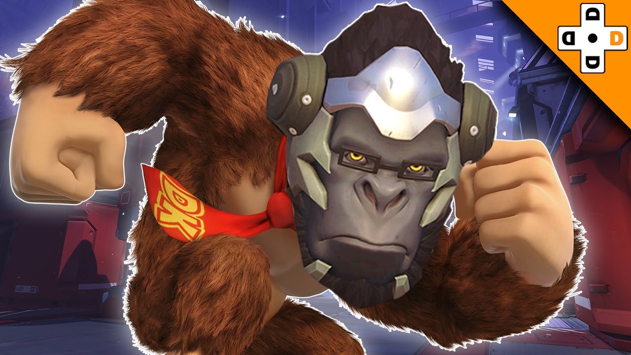 Overwatch Funny & Epic Moments 108 - WINSTON KONG ADVENTURES ...