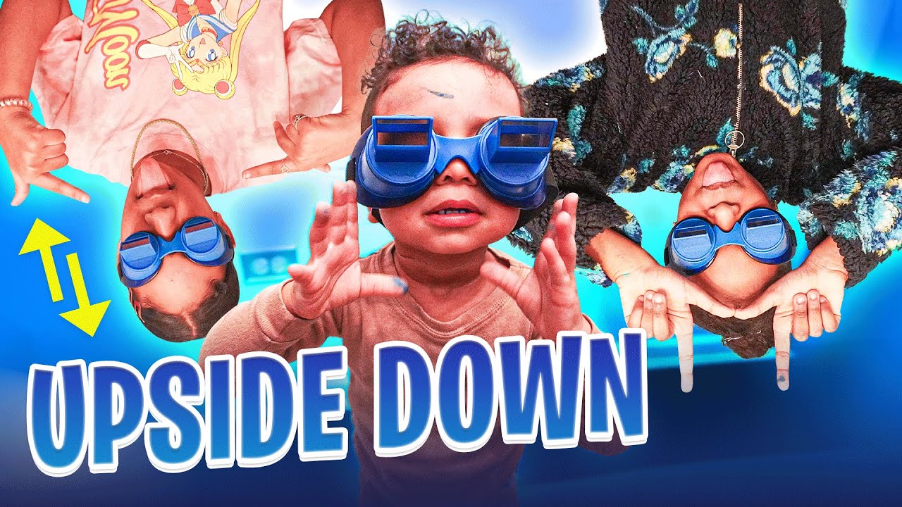 Upside Down Game Challenge! *Don't Try At Home* - YouTube