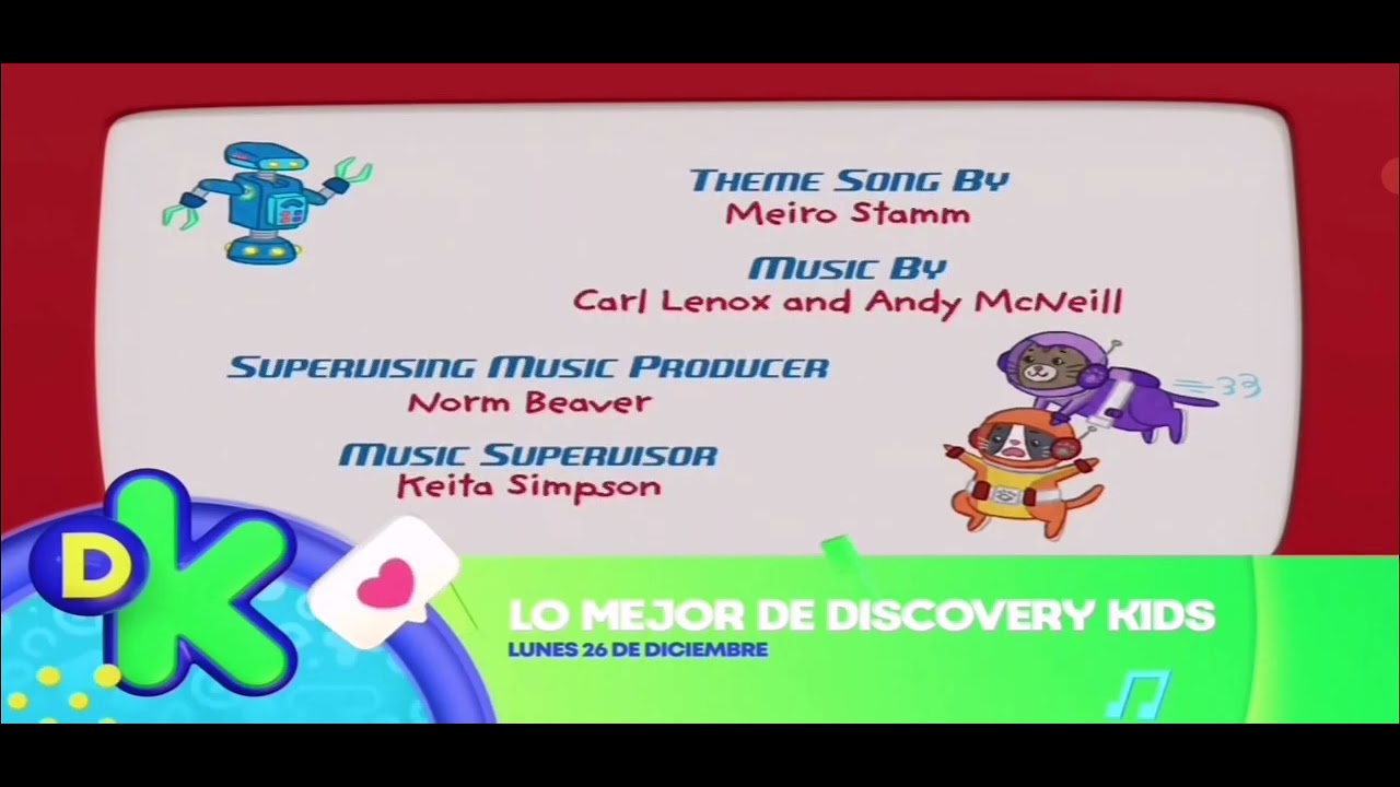 Créditos agente binky al rescate-lo mejor de discovery kids lunes 26 de ...