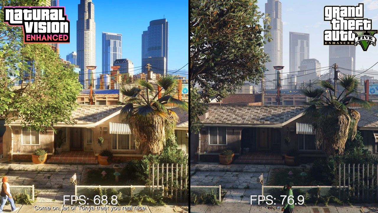 GTA 5 Enhanced VS NaturalVision Enhanced Mod Benchmark Test - RTX 4090 ...