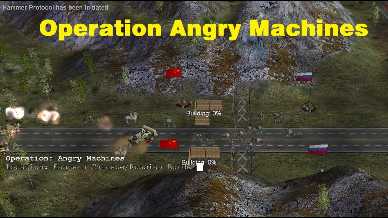 General Zero Hour Rise of The Reds Custom Mission - Operation Angry ...