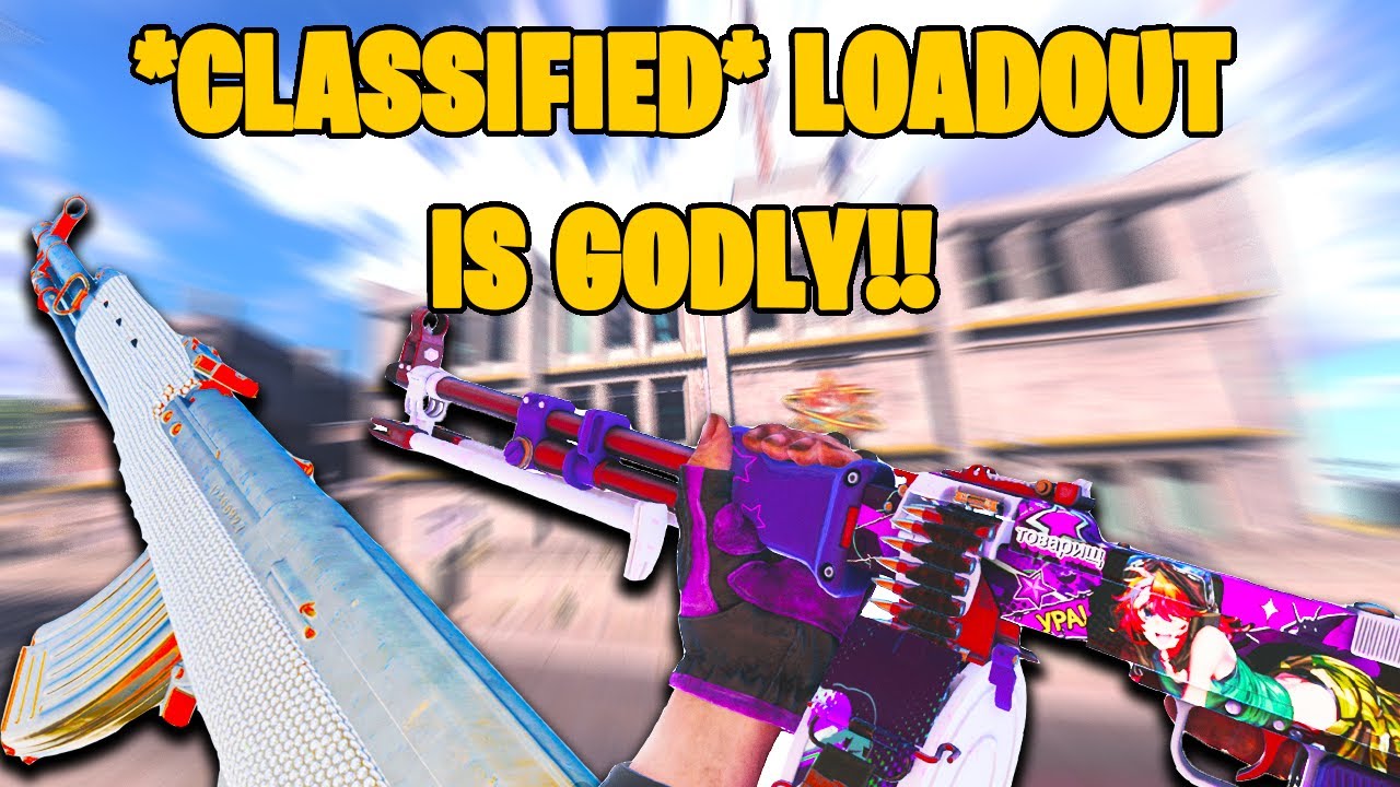 *SECRET* Cold War Loadout is SHOCKING!!!! Warzone season 5 reloaded ...