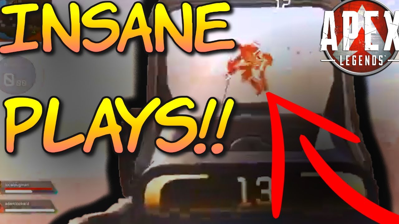 Apex Legends HIGHLIGHTS(With Music)INSANE PLAYS|HUGE CHANNEL ...