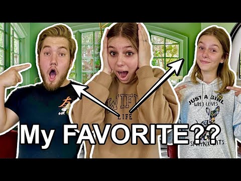 WHO is my FAVORITE???: Featuring THE TANNERITES - YouTube