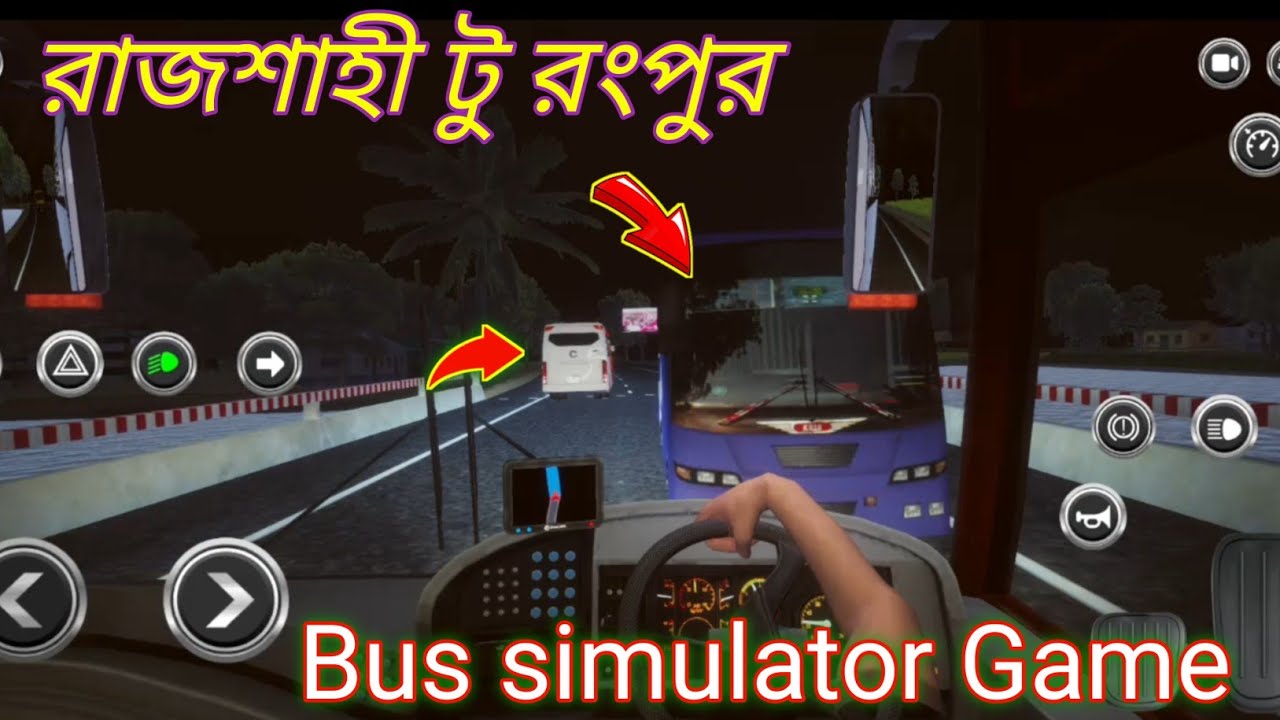 রাজশাহী টু রংপুর || Bus simulator Bangladesh || Far Gamar - YouTube