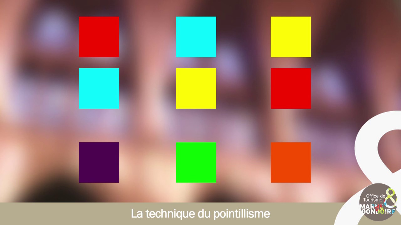 La technique du pointillisme - YouTube