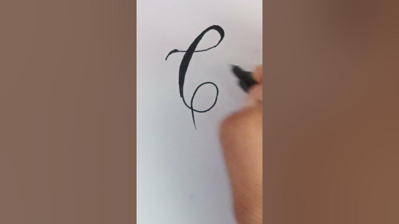 Day 3 learning calligraphy letter C#calligraphy #art #beautiful #artist ...