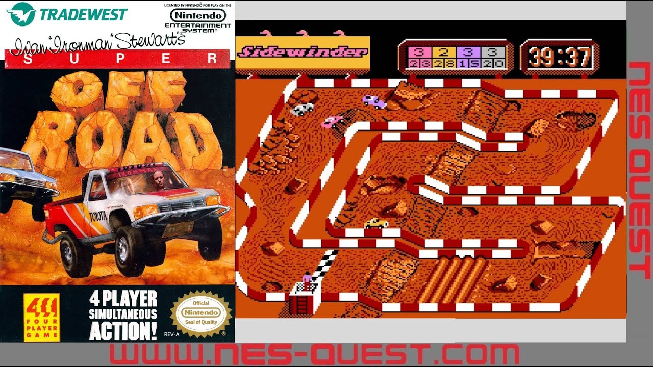 0583: Ivan "Ironman" Stewart´s Super Off Road [2-PLAYER!!!] - NES Quest ...