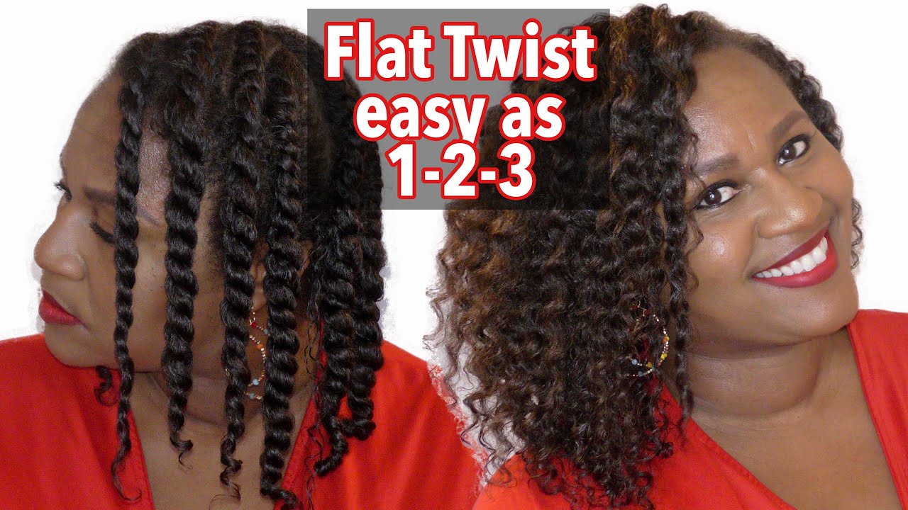 How to FLAT TWIST step-by-step - YouTube