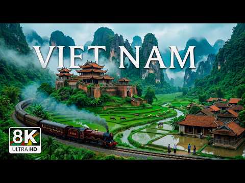 Top 25 Most Beautiful Places to Visit in VIETNAM | Travel Video 8K