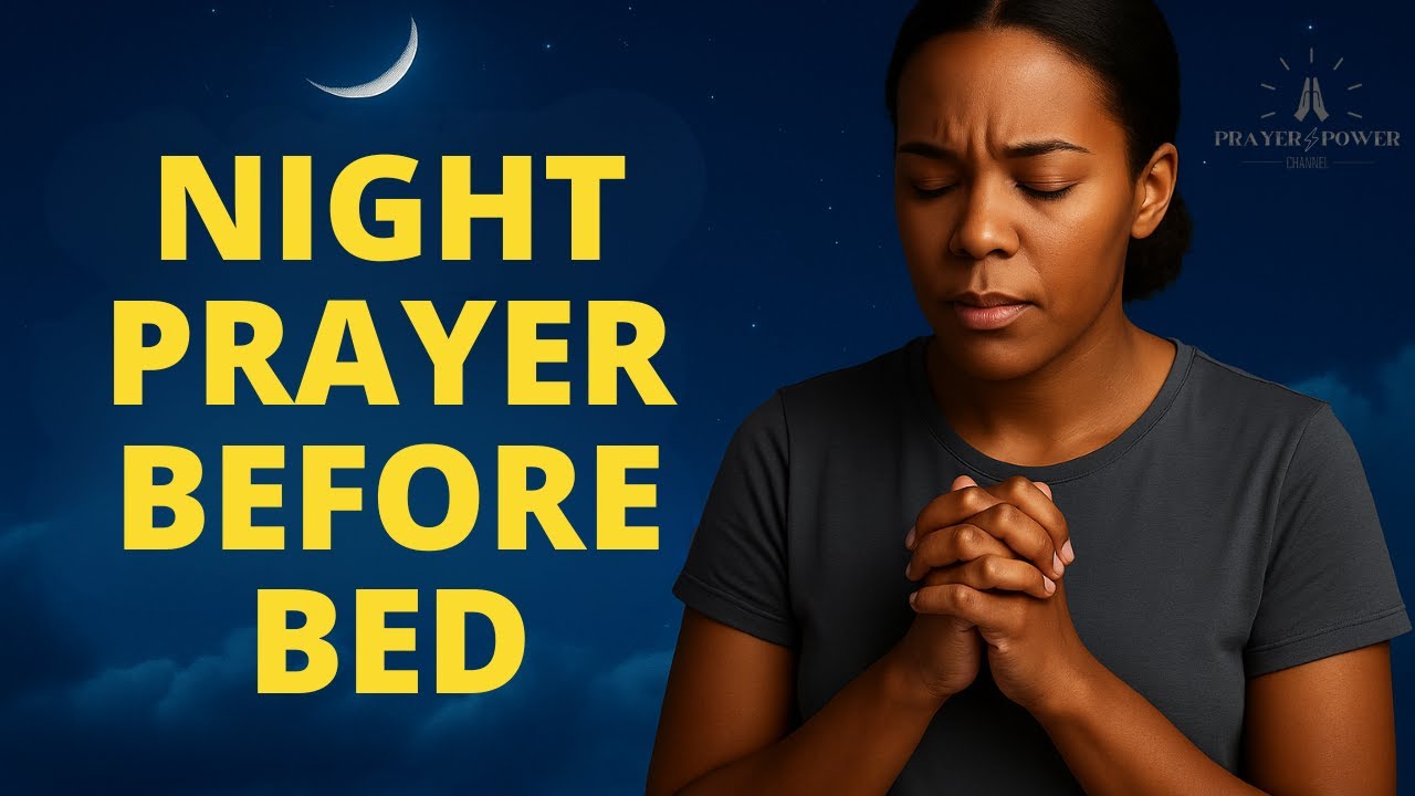 Night prayer before sleep | Night Bedtime Prayer for peaceful rest in ...