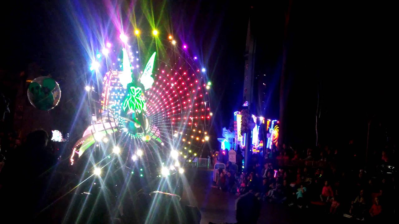 Paint the night parade tinkerbell 4k - YouTube