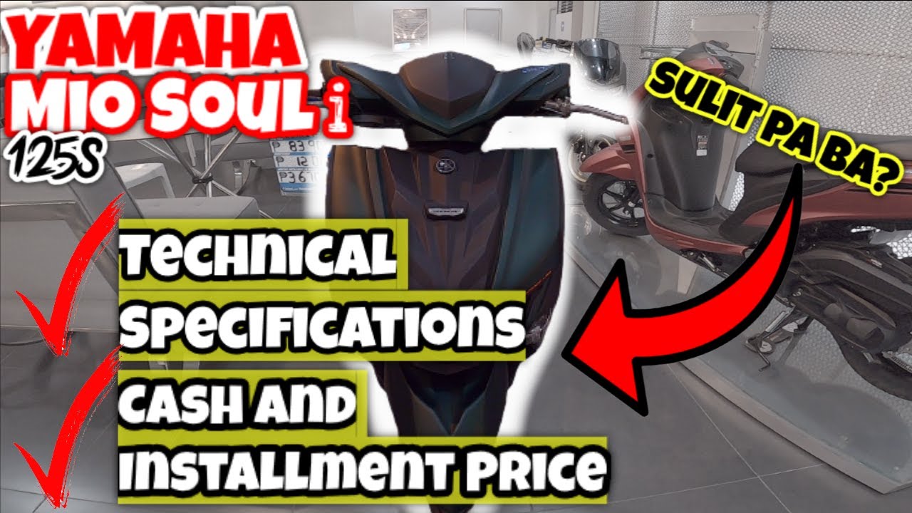3 Minute Review | Yamaha Mio Soul i 125 s | Technical Specifications ...