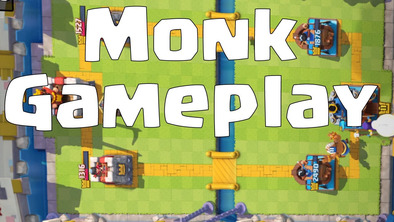 Clash Royale Monk Deck - Champions Celebration Draft - YouTube