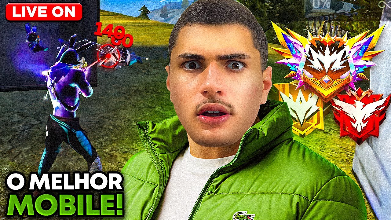 LIVE ON🔴 HOJE É DIA DE IMPRESSIONAR ALEATÓRIOS!🔥 FREE FIRE AO VIVO! JACKsx FF - YouTube