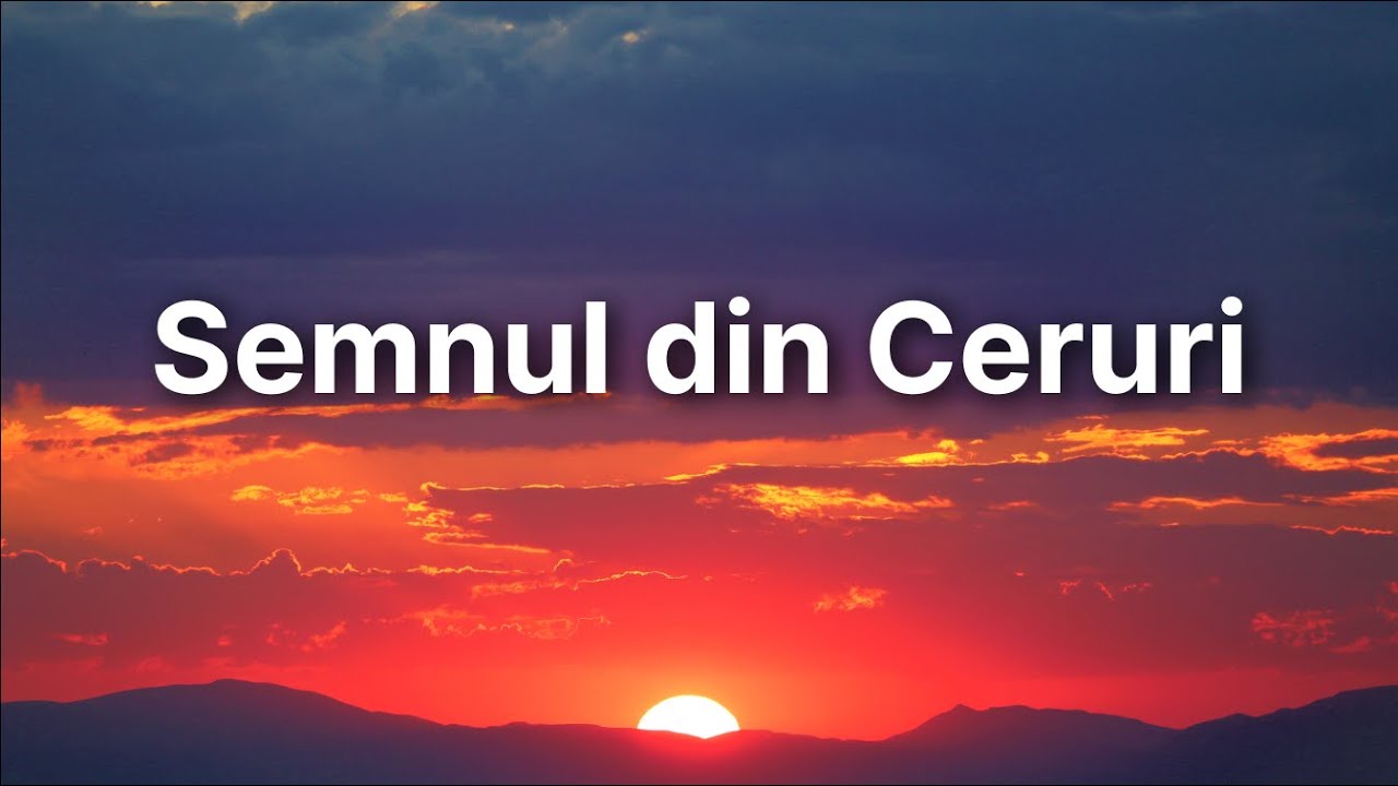 Semnul Fiului Omului în Ceruri - fr. Eugene Burns - Convenția din ...