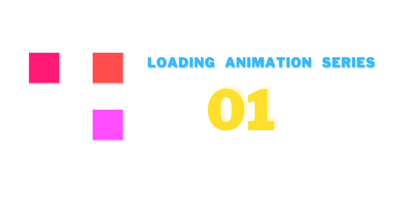 Loading Animation in HTML and CSS | PreLoader Series - 01 - YouTube