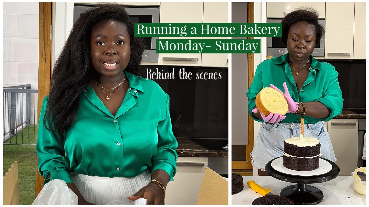 Home Bakery Hustle: My Baking Routine from Monday to Sunday - YouTube