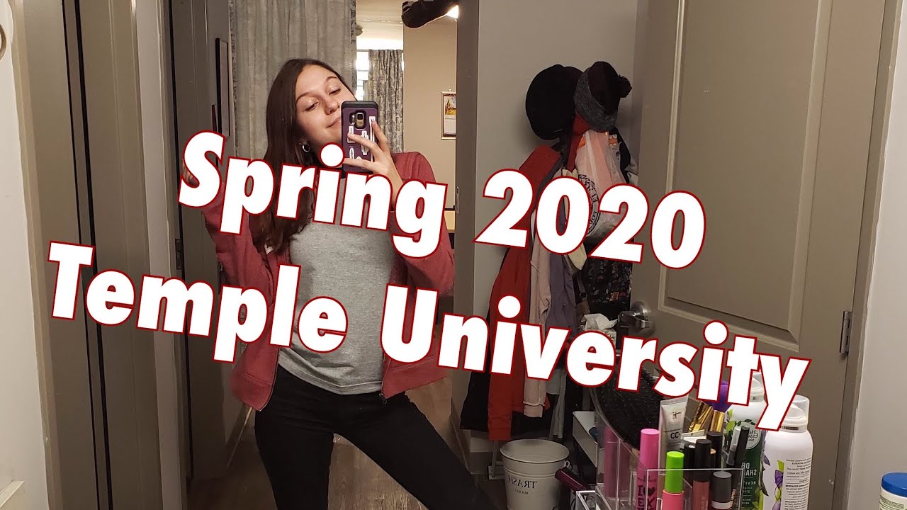 My Spring 2020 Semester at Temple University - YouTube