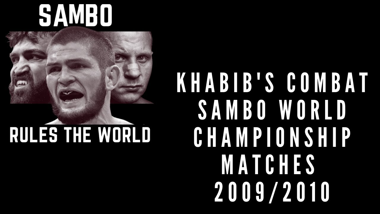 Khabib Nurmagomedov's Combat Sambo World Championship Gold medal ...