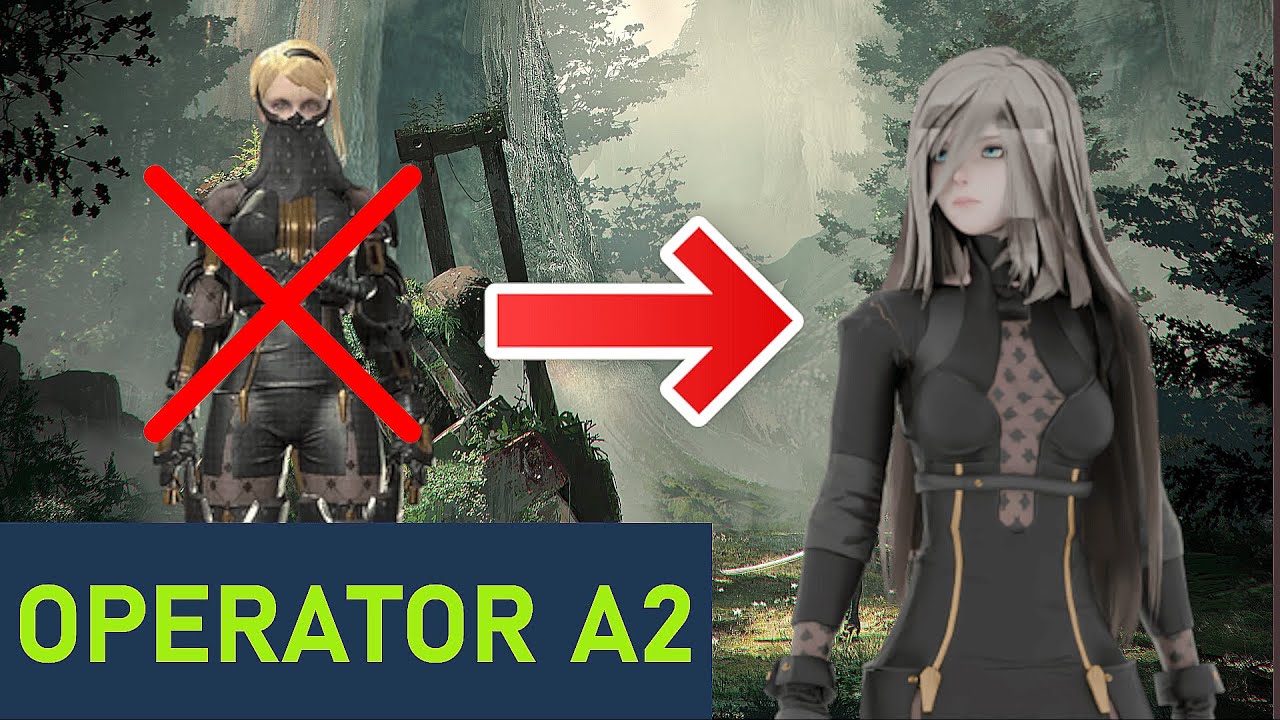 Vergiss 21O - Operator A2 ist besser I Nier Automata PC Mod - YouTube