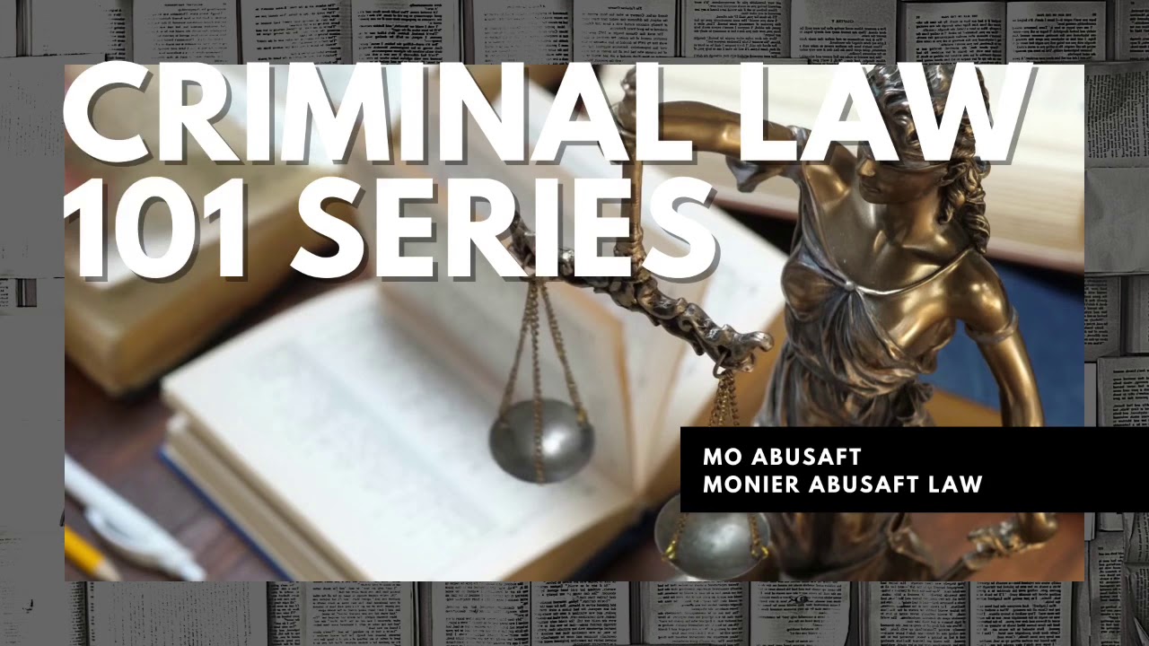 First Appearance | Criminal Law 101 Series | Monier Abusaft Law Firm ...