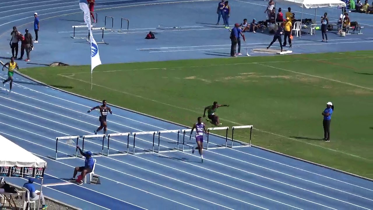 SW Isaac Henry Meet 2019 Boys 400m Hurdles 4 - YouTube
