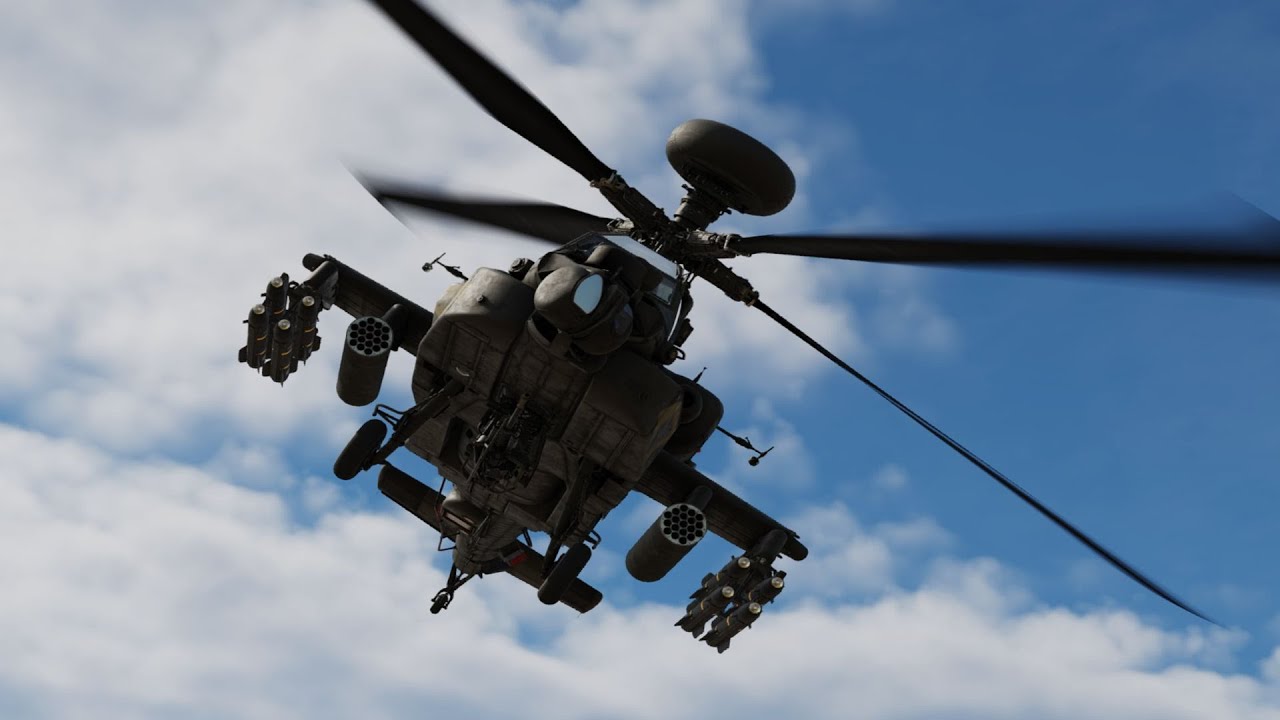 U.S. Army AH-64 Apache Crash Down: 1 minute Agony - YouTube
