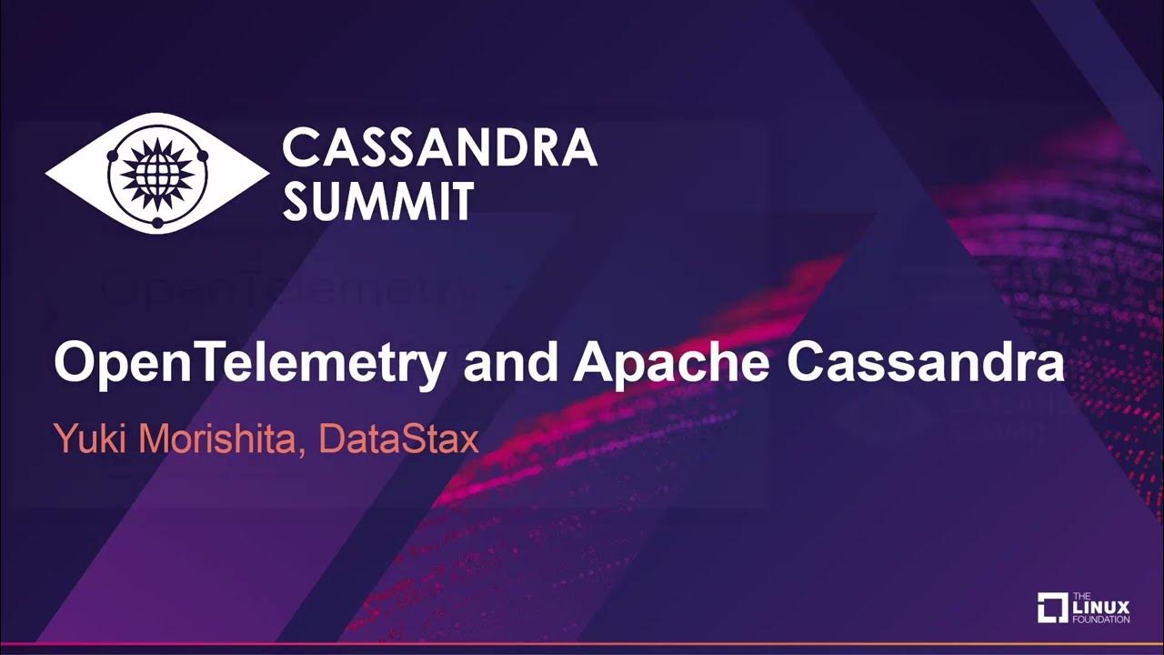 OpenTelemetry and Apache Cassandra - Yuki Morishita, DataStax - YouTube