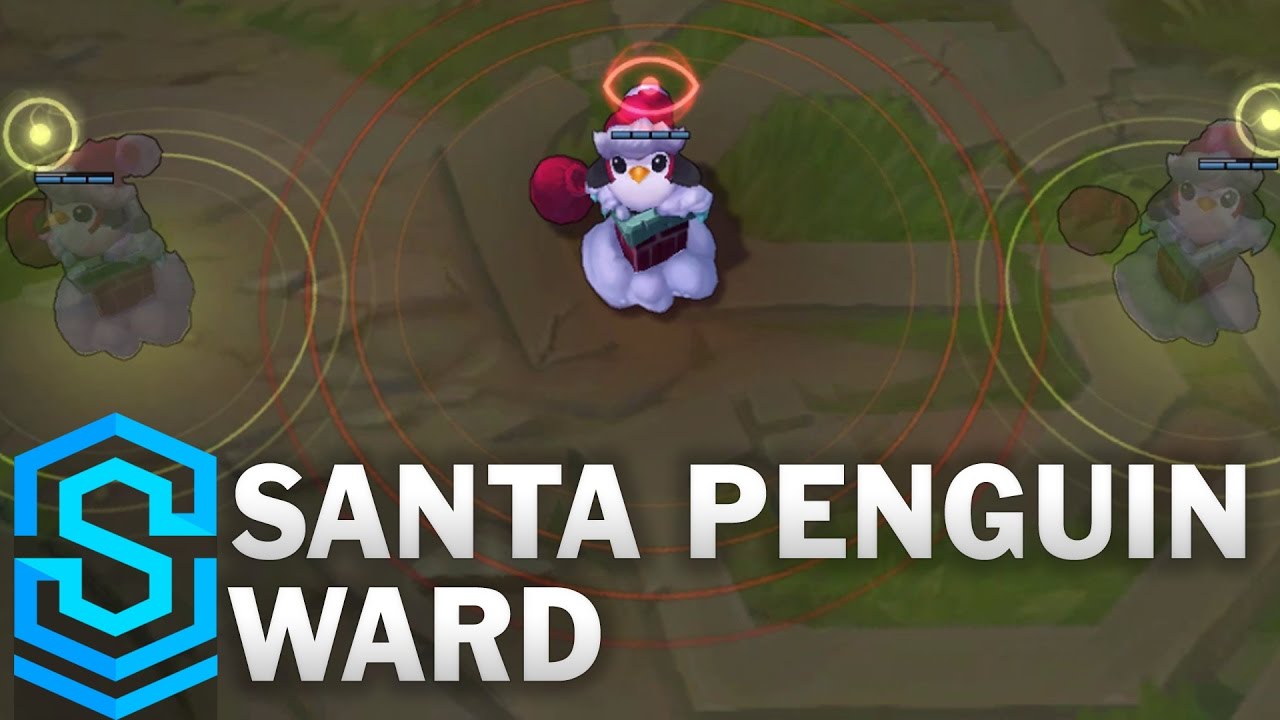 Santa Penguin Ward Skin - YouTube