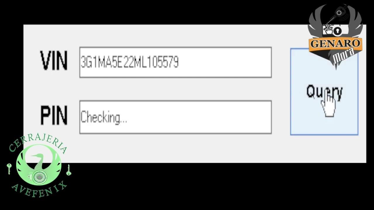 Pincode por VIN para Onix 2021 - YouTube