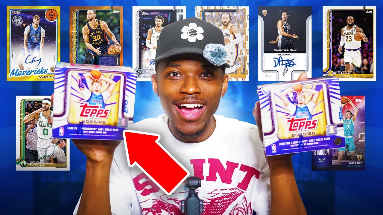 I Opened 2 NEW Topps NBA Jumbo Boxes - YouTube