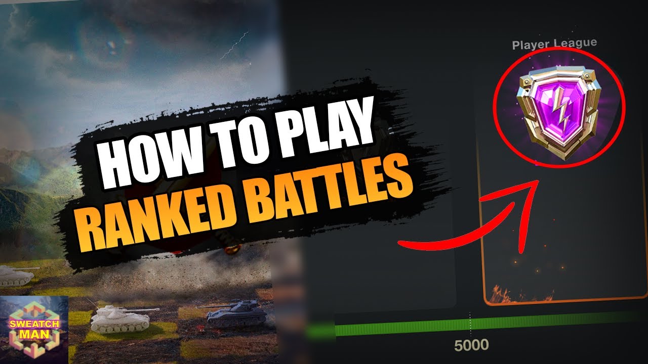 How to Easy Reach Brilliant League in Rank Battles WoT Blitz - YouTube